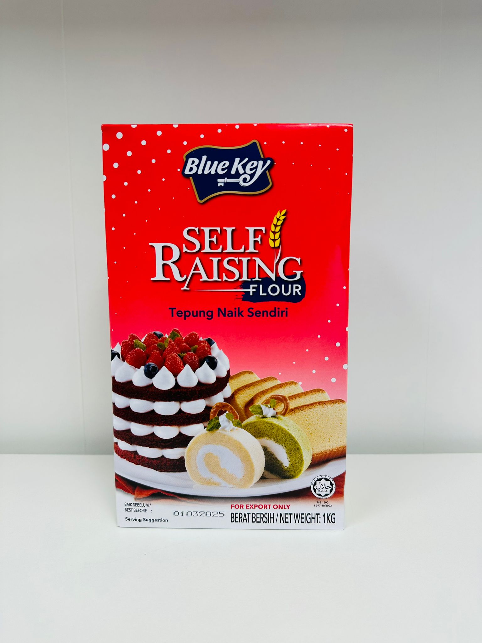 BLUEKEY SELF RAISING FLOUR 1KG – Zapalang